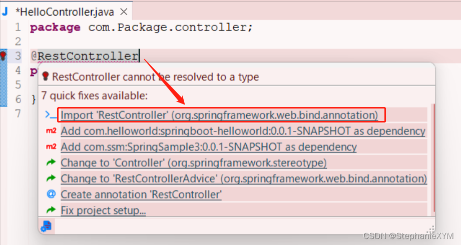 用Eclipse创建一个SpringBoot项目(入门)_eclipse创建springboot项目-CSDN博客