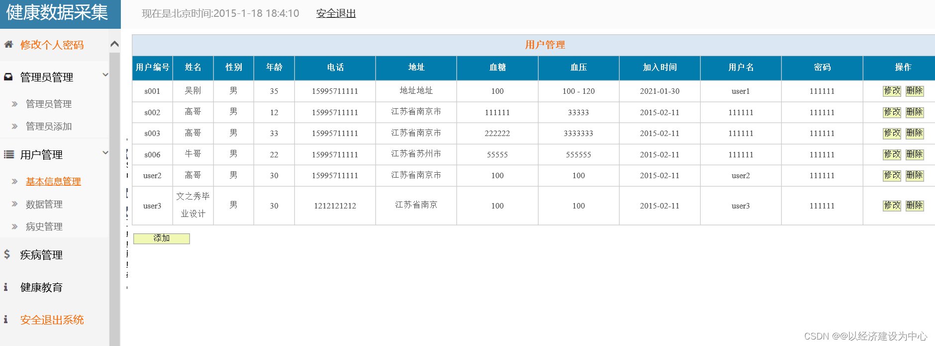 Javaweb基于ssh开发健康档案管理系统论文开题报告 课程设计 大作业源码 毕业设计基于s2sh开发健康档案管理系统论文开题报告 Csdn博客