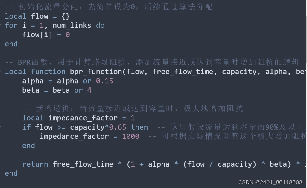 使用frank Wolfe算法求解交通分配问题 Csdn博客 3435