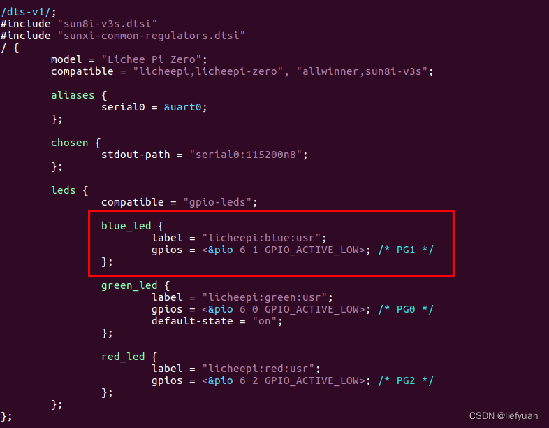 嵌入式Linux：V3s led驱动开发_cannot claim for 1c20800.pinctrl-CSDN博客