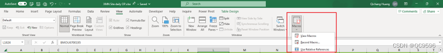 Excel 宏入门（macro） Excel Macro Csdn博客