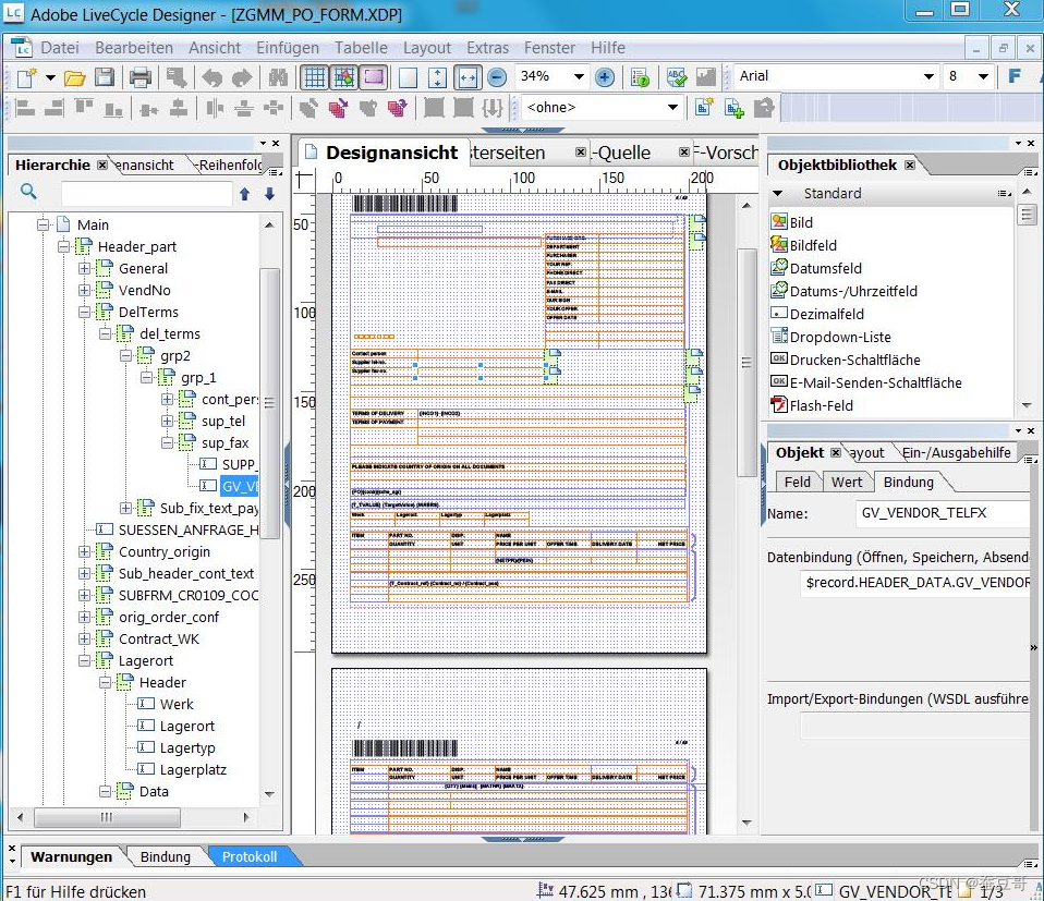 Adobe LiveCycle Designer 报表设计器-CSDN博客