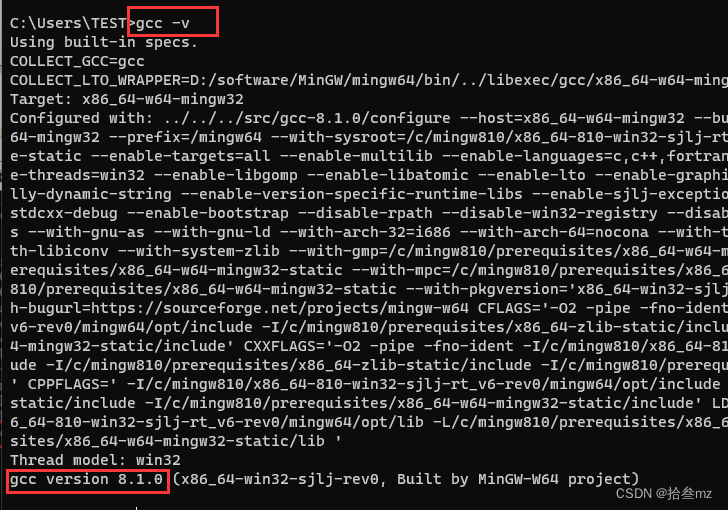 Windows下MinGW-W64离线安装及环境变量配置_mingw离线安装包-CSDN博客