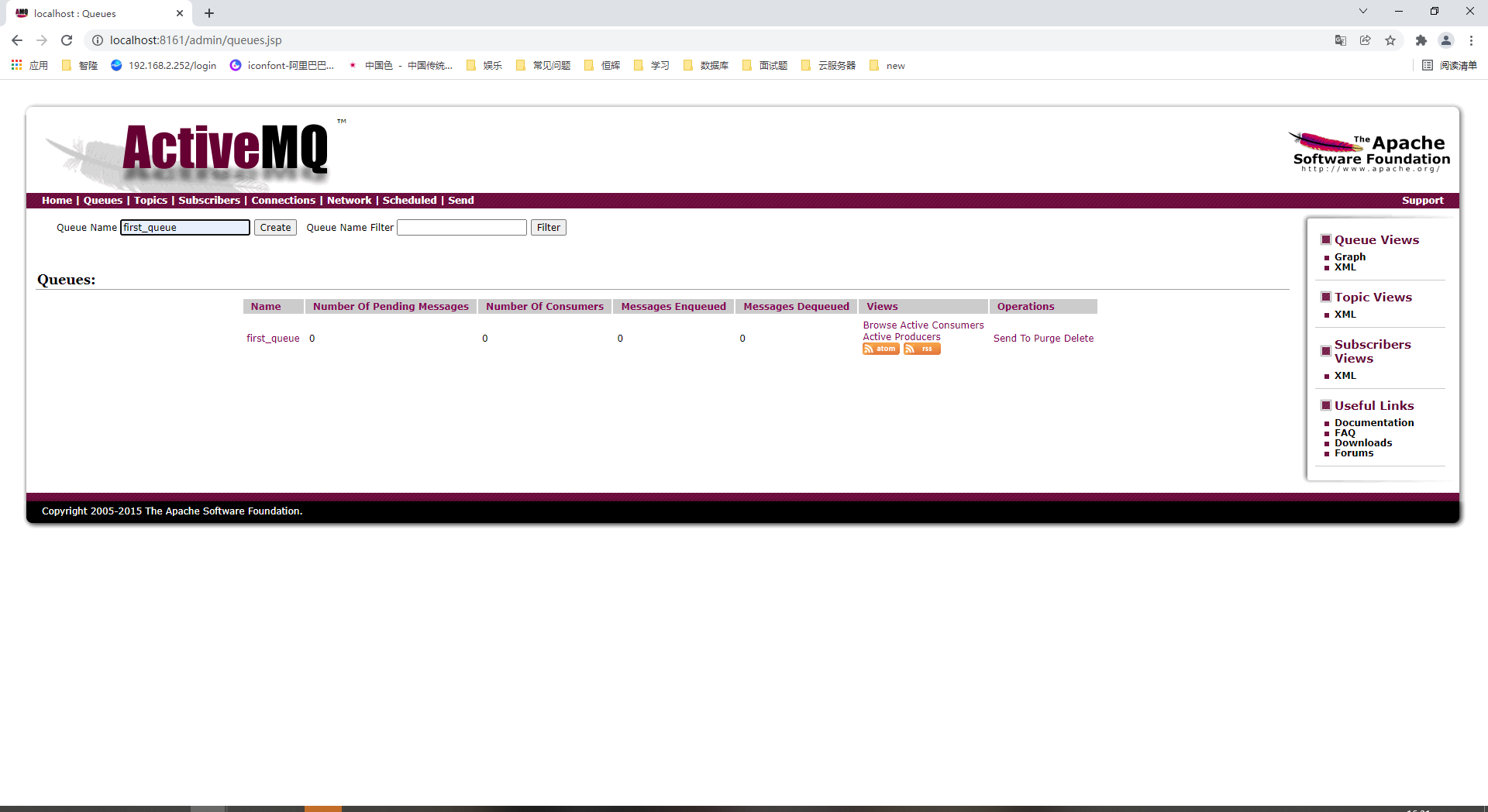Windows下ActiveMQ安装与使用_window activemq-CSDN博客