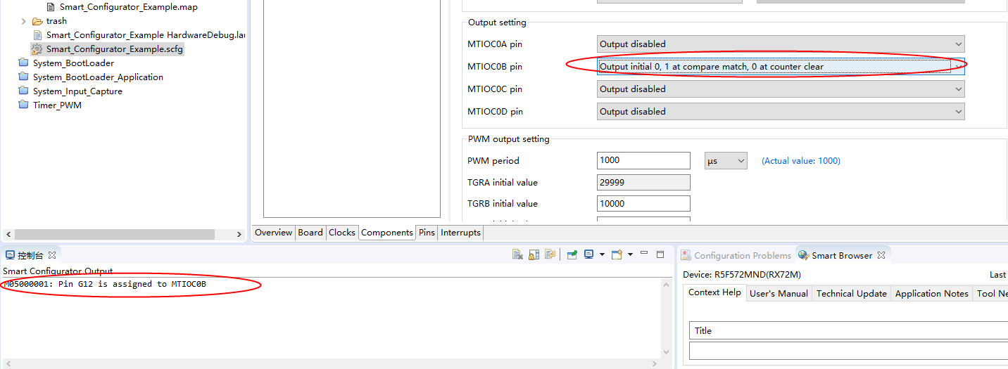 瑞萨RX72M E2Studio开发笔记2 输出PWM_用瑞莎rx芯片的mtu怎么操作多功能io-CSDN博客