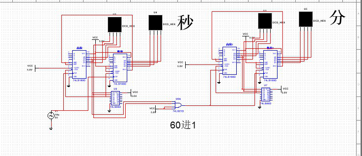 multisim模拟电子钟课设带视频报告下载_cd4060做1hz秒脉冲multisim-CSDN博客