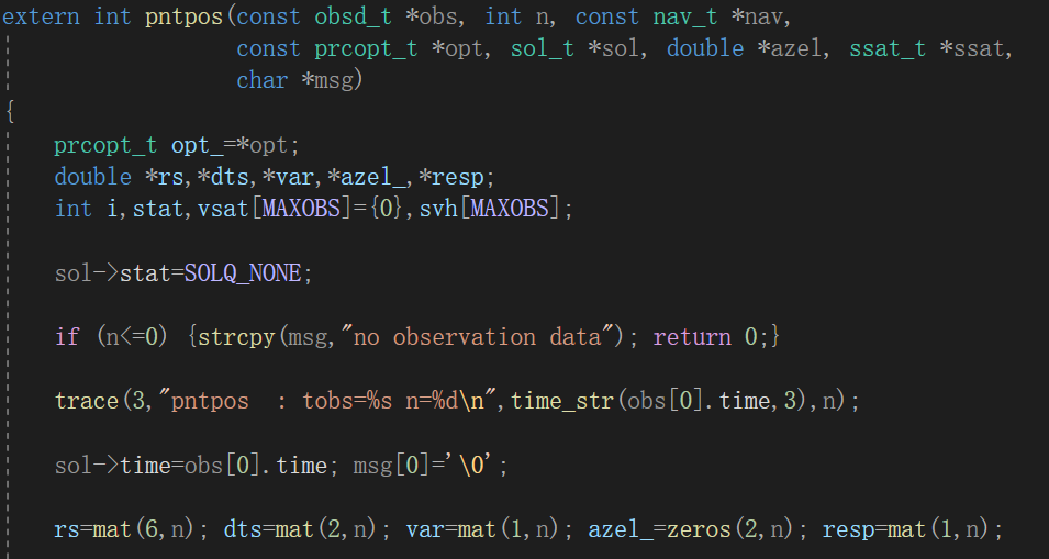 rtklib--伪距单点定位（single-point positioning）学习（1）Satposs_rtklib显示接收机钟差-CSDN博客