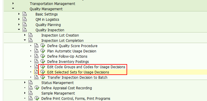 SAP QM 执行事务代码QA11 报错- Selected set code does not exist, or data entered is incomplete-_sap 无法取消 ...