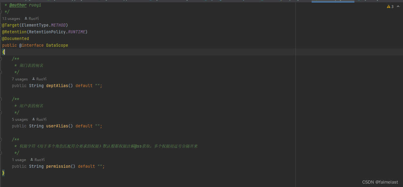 Ruoyi数据权限功能实现_若依数据权限如何实现的-CSDN博客