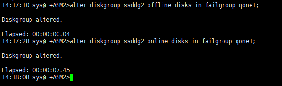 offline和drop故障组_alter diskgroup drop failgroup-CSDN博客