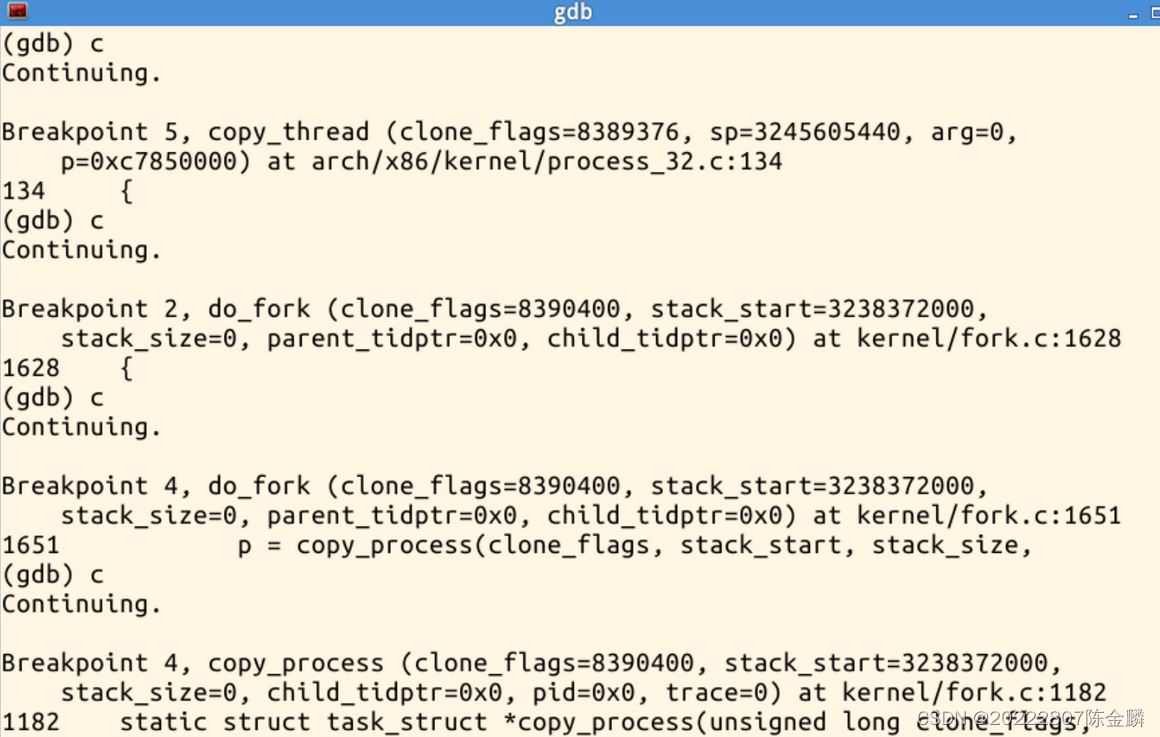 2022-2023-1 20222807《Linux内核原理与分析》 第七周作业_linux qdb-CSDN博客