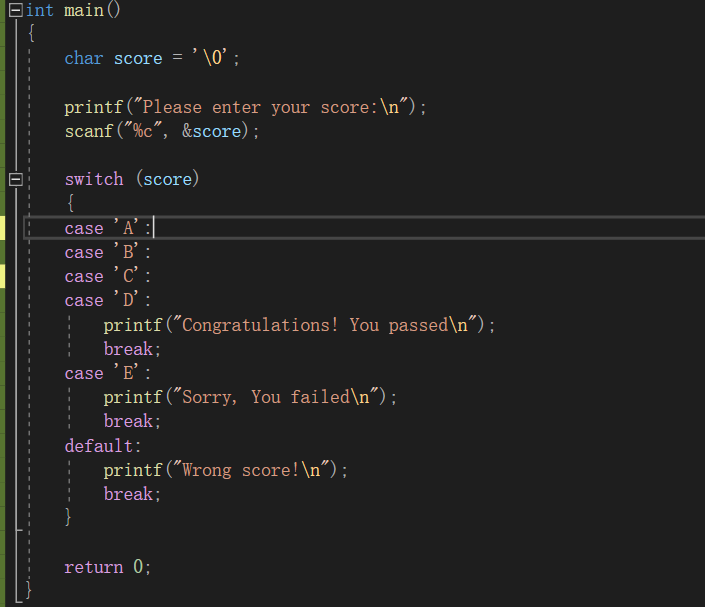 C语言——选择语句_c语言如何表示选择-CSDN博客