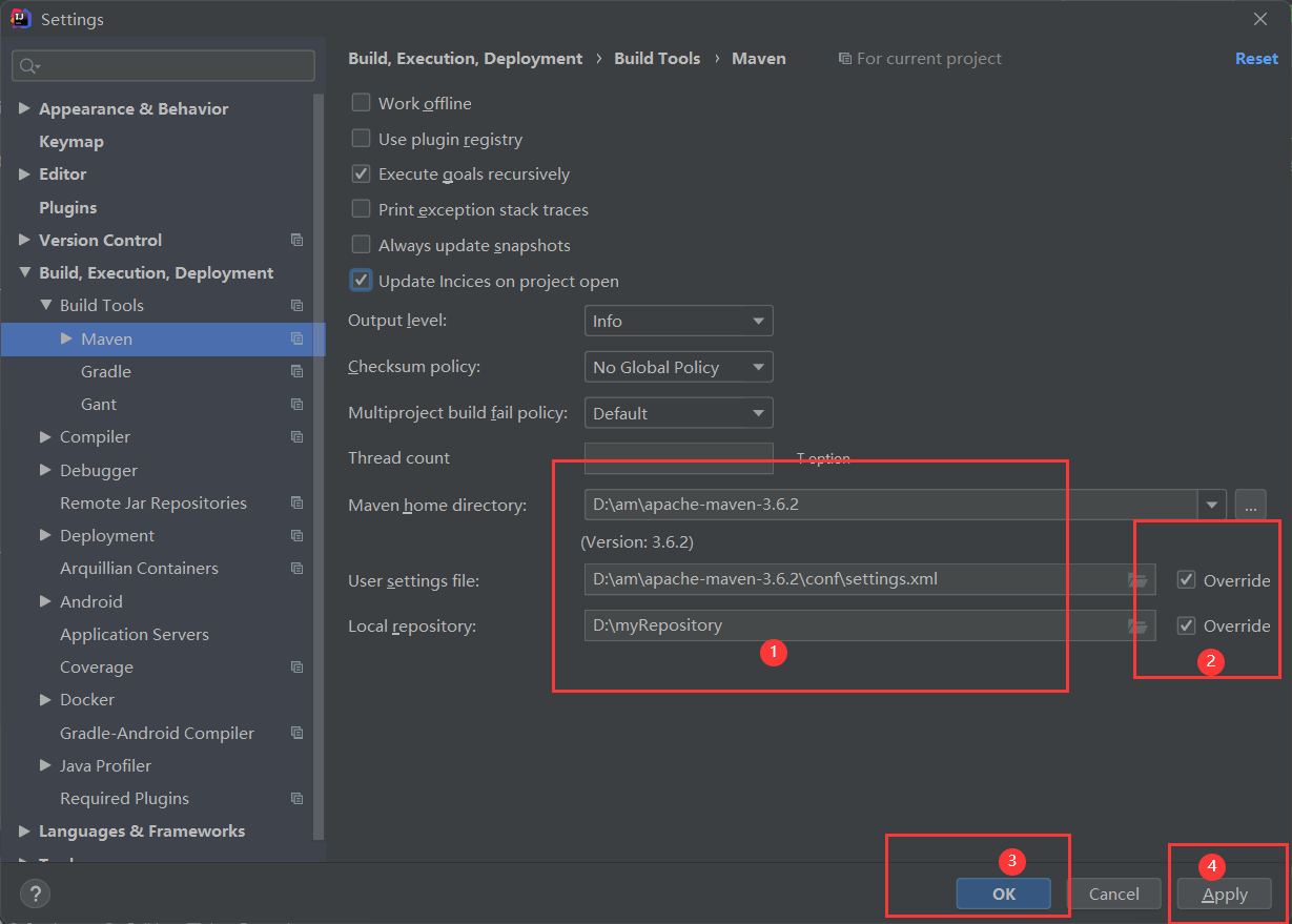 IDEA maven配置教程_idea设置下载位置-CSDN博客