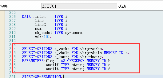 ABAP SUBMIT / CALL TRANSACTION 调用_abap submit tcode-CSDN博客