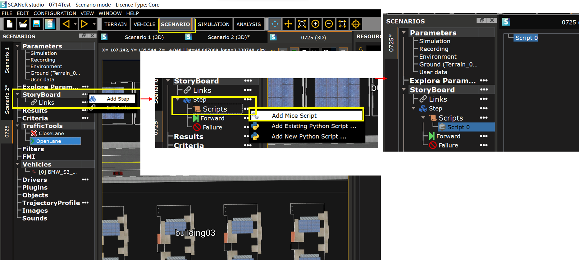 自动驾驶仿真软件SCANeR studio（四）scenario模式下脚本 - 编程宝典