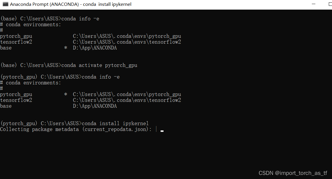 Jupyter Notebook切换环境出现无法连接的问题jupyter中launcher中的环境到不进去 Csdn博客
