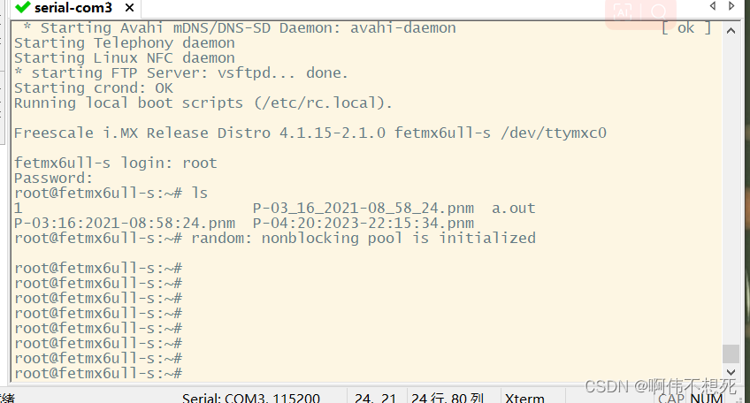 secureCRT连接开发板-CSDN博客