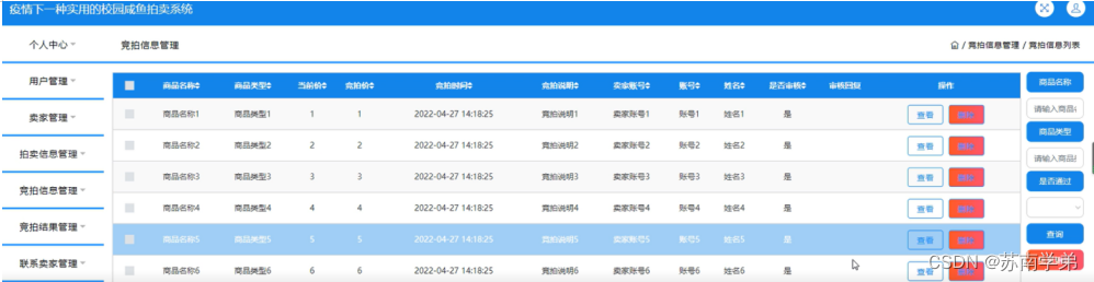 独有源码 Java Jsp疫情下一种实用的校园咸鱼拍卖系统75pp1从不会做毕业设计到成功完成的过程与方法java咸鱼代码 Csdn博客
