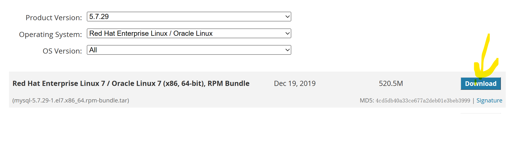 hadoop(三：mysql-5.7.29搭建)_mysql哪个版本用于hadoop-CSDN博客
