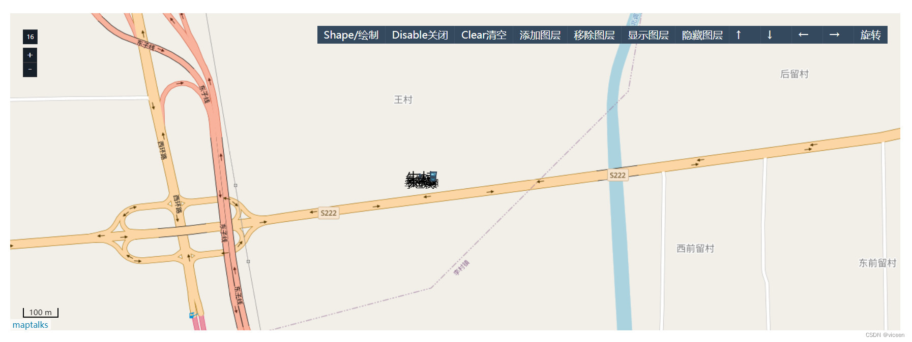 GIS工具maptalks开发手册(五)02-用JSON载入地图——json格式绘制多个面之全量工具版，包括-shape绘制、disable关闭、clear清空和图层之添加、移除、显示、隐藏 ...