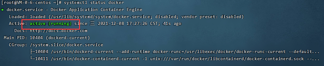 centos7安装docker_centos7查看docker状态_扶我起来继续学习的博客-CSDN博客