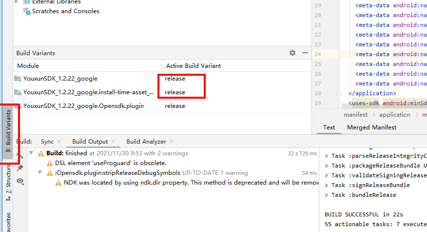 AndroidStudio 导出AAB格式上传谷歌提示超过150M 解决方案_[文件]base.apk文件过大-CSDN博客