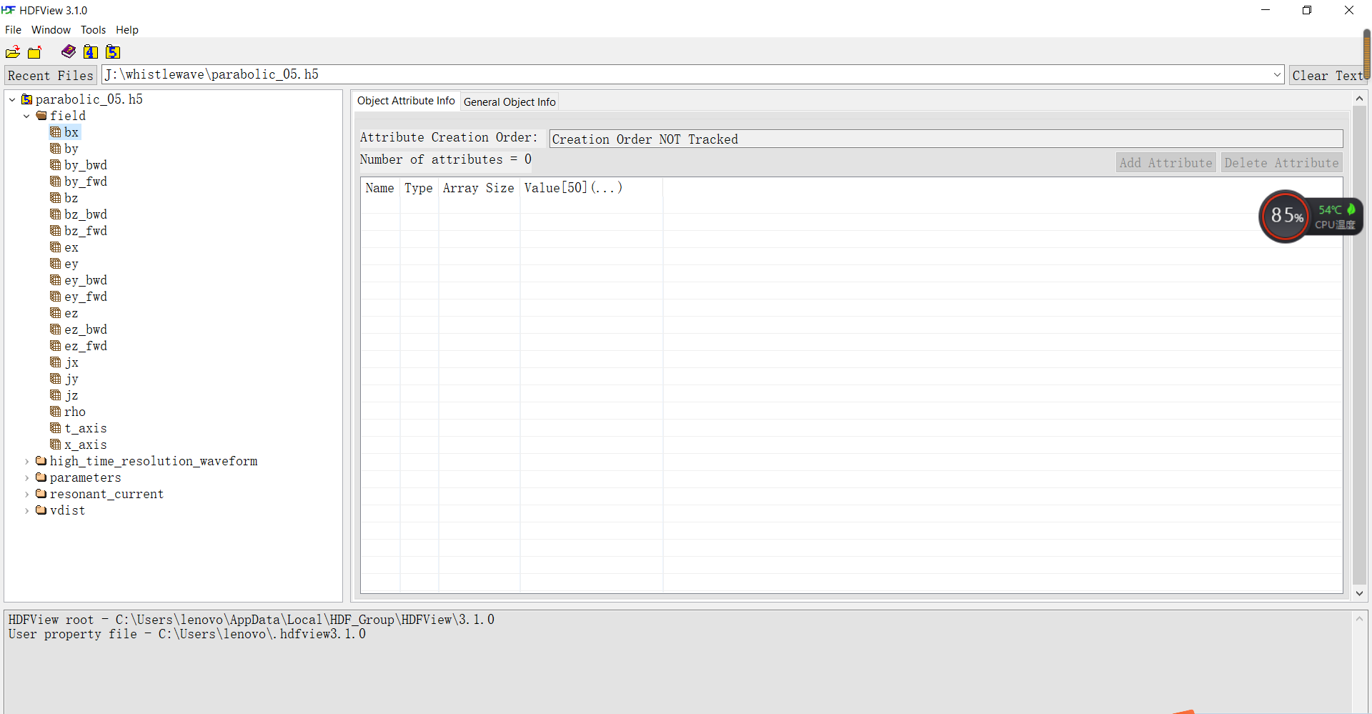 Win10下使用HDFView查看hdf5文件_hdfview 3.1.0-CSDN博客