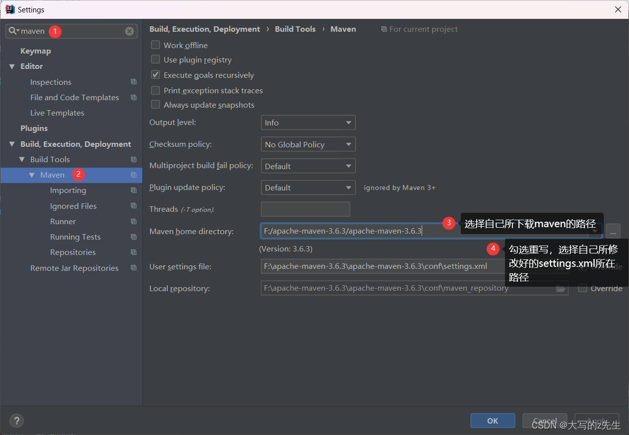 【SpringCloud微服务笔记07】Maven配置_配置maven下载spring cloude-CSDN博客