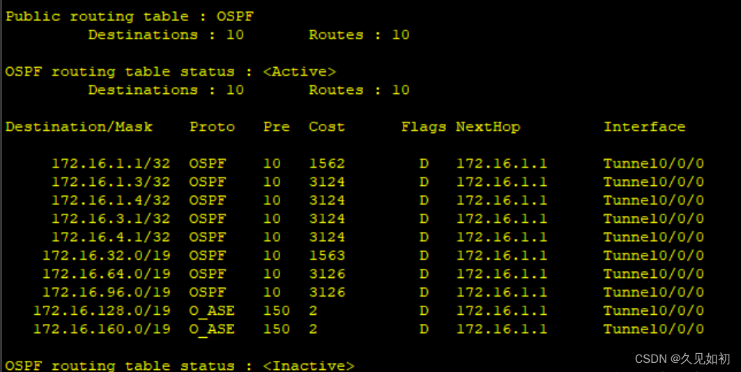 OSPF实验_下面的网络中,ar1、ar2及ar3运行了ospf,ar3下挂着一个终端网络。ar4和lsw1及ar-CSDN博客
