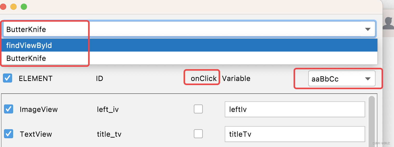Android ButterKnife使用详解_idscreate-CSDN博客
