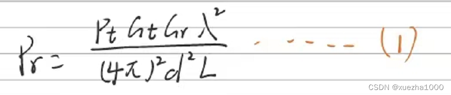 推导路径损耗和RSSI公式表达以及MATLAB仿真实现_路径损耗公式-CSDN博客