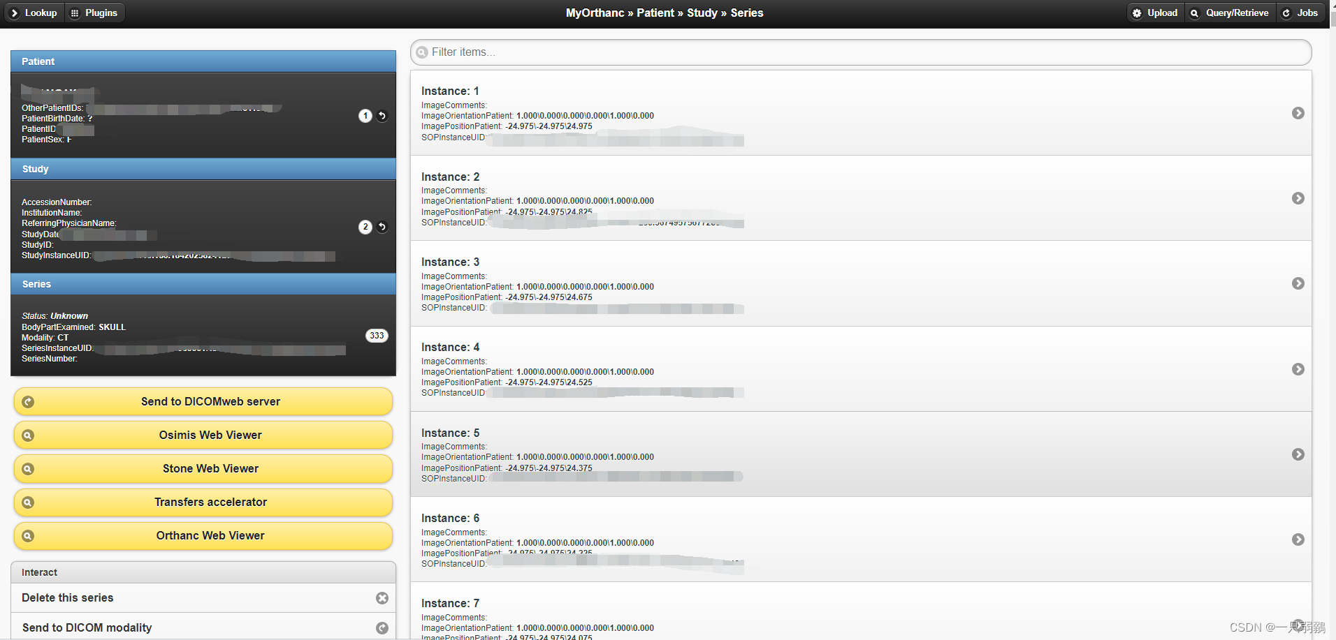 DCMTK下载DICOM服务器上的DICOM文件-CGET操作_orthanc下载dcm文件-CSDN博客