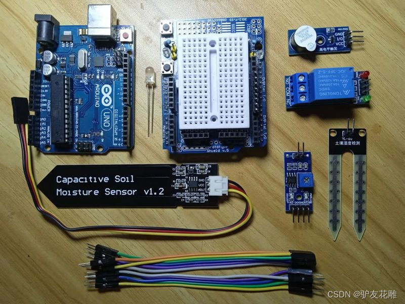 【雕爷学编程】arduino动手做（53） 土壤湿度传感器模块5arduino土壤湿度传感器 Csdn博客