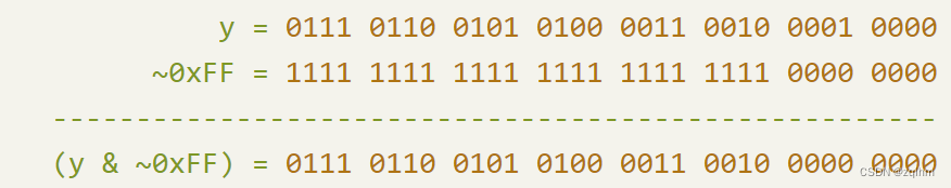 scau CSAPP 第二章家庭作业_写一个c表达式,在下列描述的条件下产生1-CSDN博客
