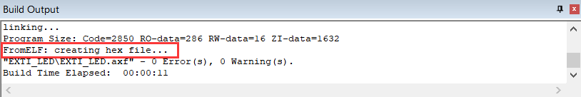 HAL 库 STM32CubeMX 实现 LED 亮灭----中断模式_stm32f103 中断控制两个led同时亮灭-CSDN博客