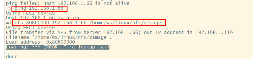 解决uboot用nfs下载程序出现：loading Error File Lookup Fail Csdn博客 9974