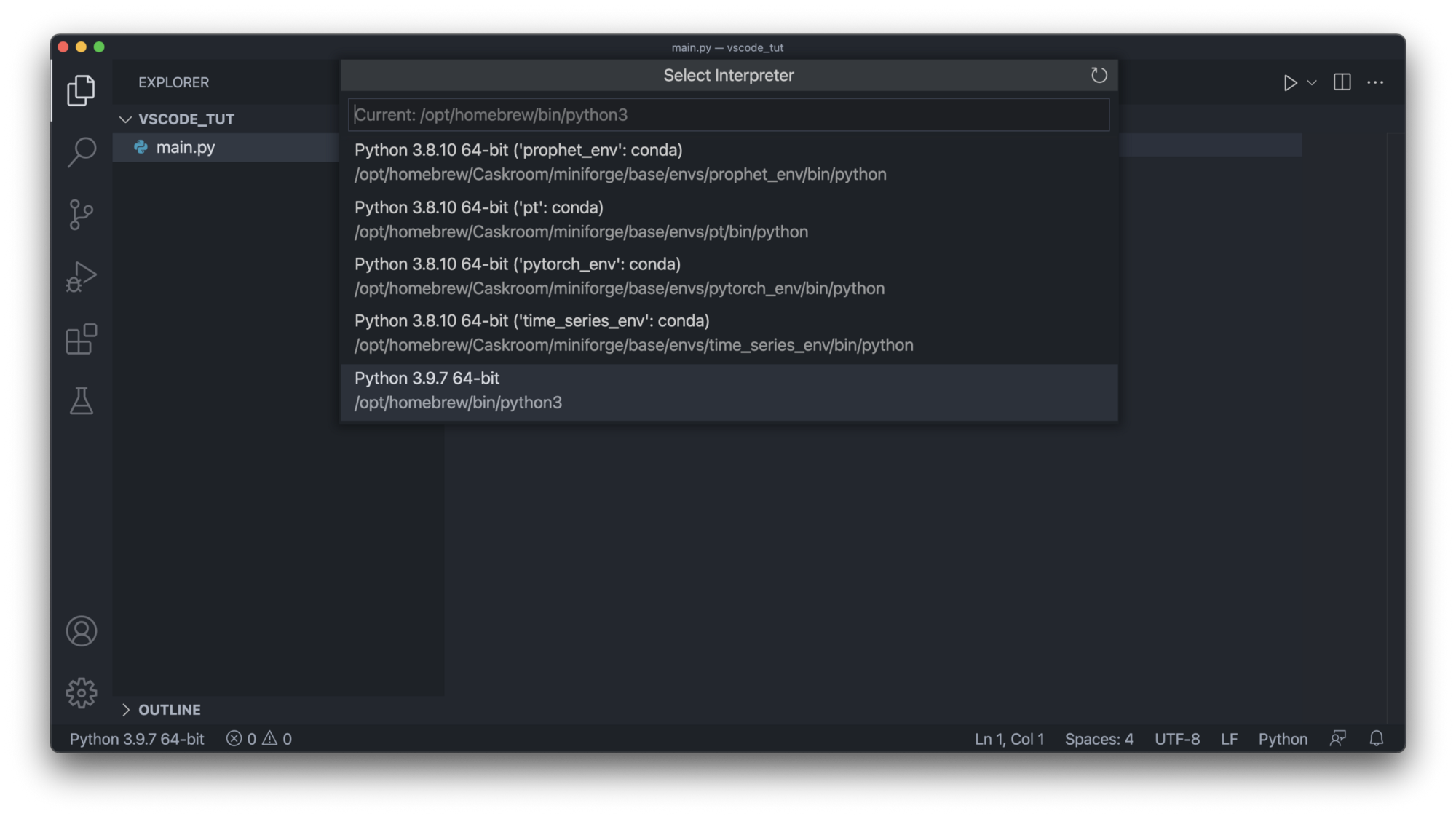 VScode配置用于数据科学开发的Python环境和3个必须的插件介绍_vscode写python要什么插件-CSDN博客