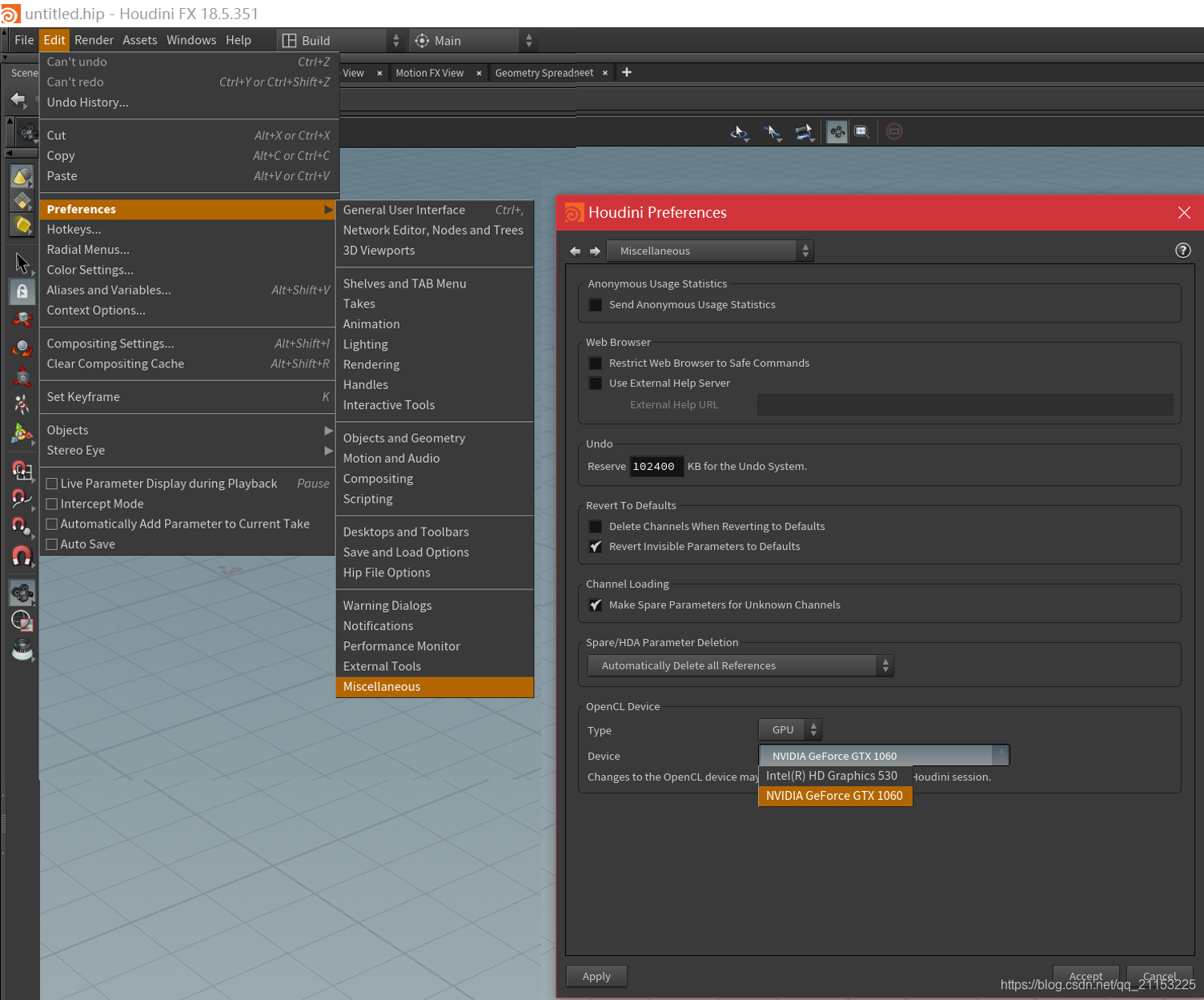 【BUG】Houdini解决OpenCL问题_houdini could not open opencl program-CSDN博客