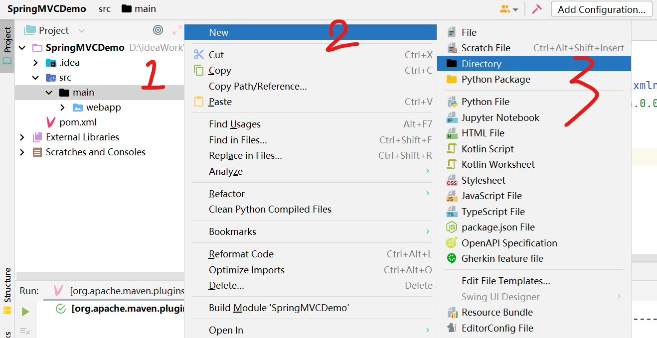 idea2021.3创建Spring MVC项目（基于xml配置文件）_idea 创建spring mvc 项目-CSDN博客