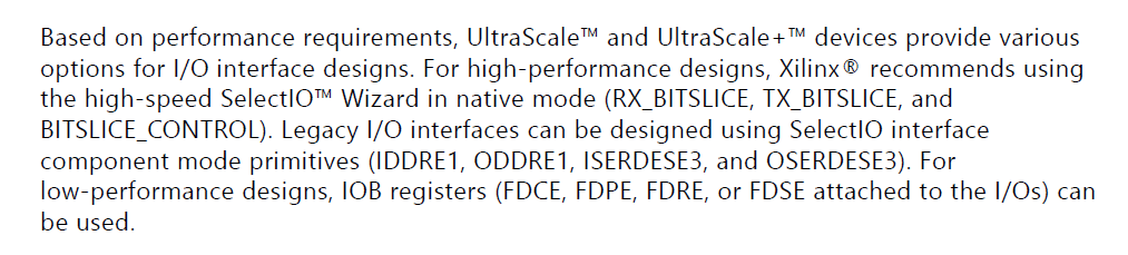 SelectIO 模块中的 native mode 和 component mode_high speed selectio-CSDN博客