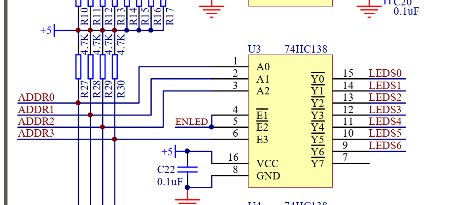 KST-51单片机利用HC138芯片驱动数码管显示-CSDN博客