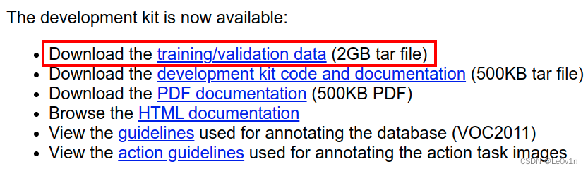 [学习笔记] PASCAL VOC 2012数据集讲解与制作自己的数据集_voc2012如何使用-CSDN博客