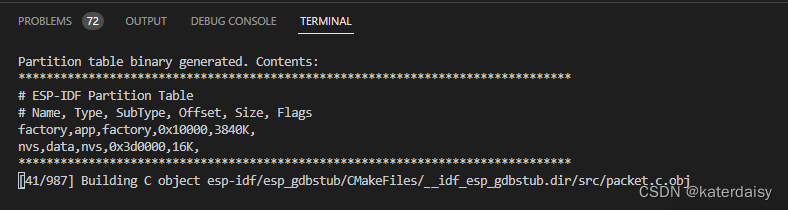 Esp Idfesp32 Fatory分区不够用，重新分区的方法bootloader Binary Size 0x6710 Bytes 0x8f0 Bytes Csdn博客