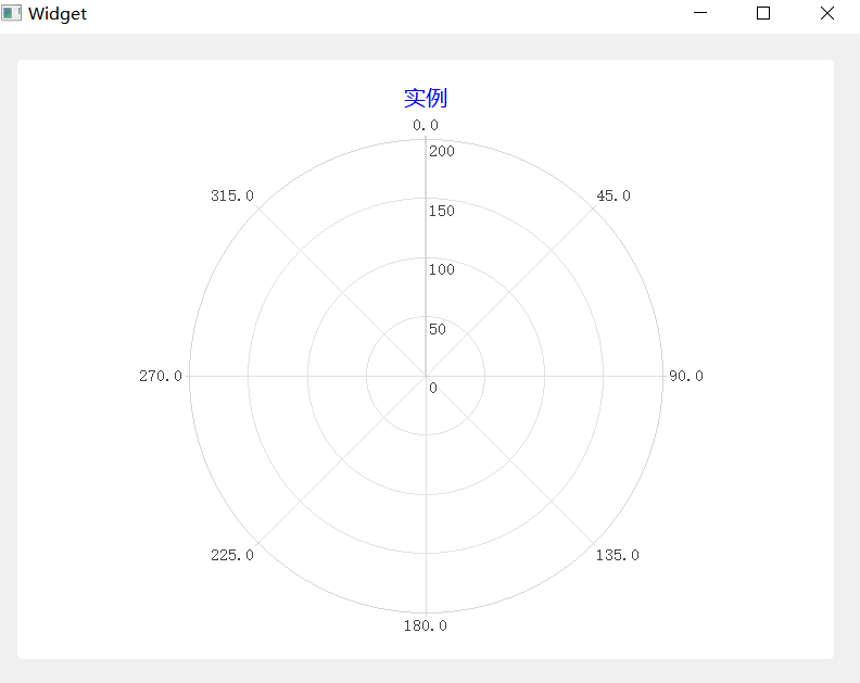 QT基于QPolarChart封装一个极坐标系类（窗口显示）_windows qt实时显示极坐标数据-CSDN博客