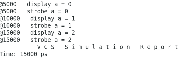 $monitor, $strobe, $write以及$display的区别及使用场景-CSDN博客
