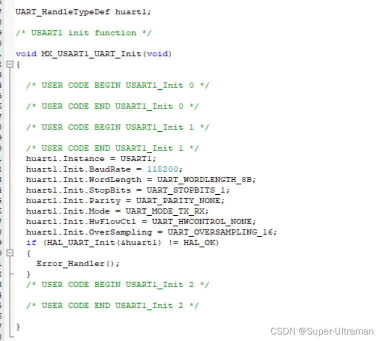 通讯的分类—UART的工作原理及其使用方法—HAL库的代码解读—利用USART回显_异步串口通信uart实验原理与方法-CSDN博客