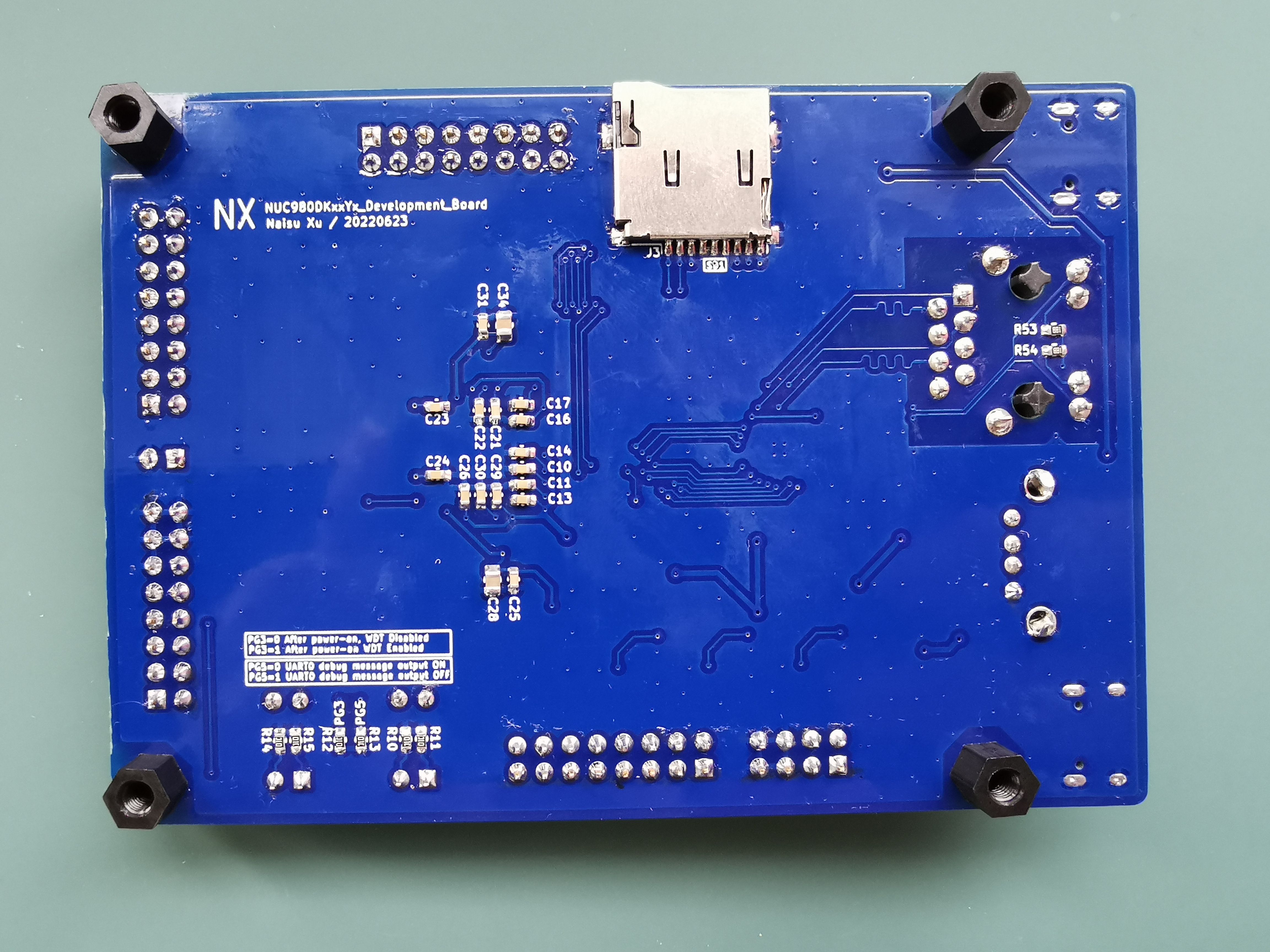 新唐NUC980使用记录：自制开发板（基于NUC980DK61YC）-CSDN博客