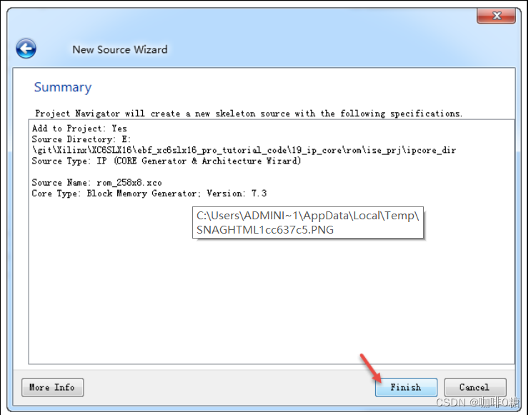 FPGA中ROM IP与RAM IP核配置与调用_ise中rom ip核如何调用-CSDN博客