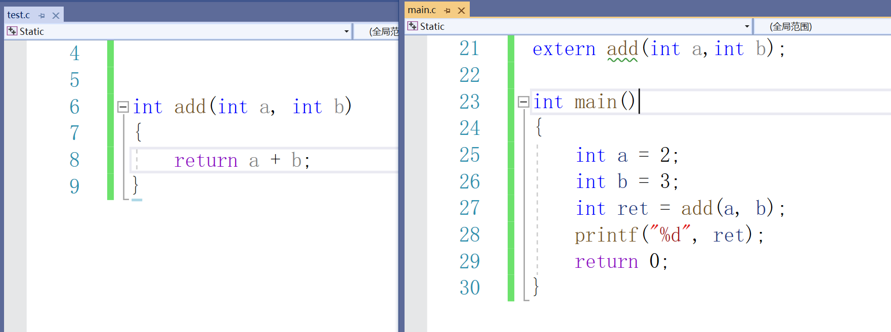C语言中的Static关键字的作用_static在c语言中的作用-CSDN博客