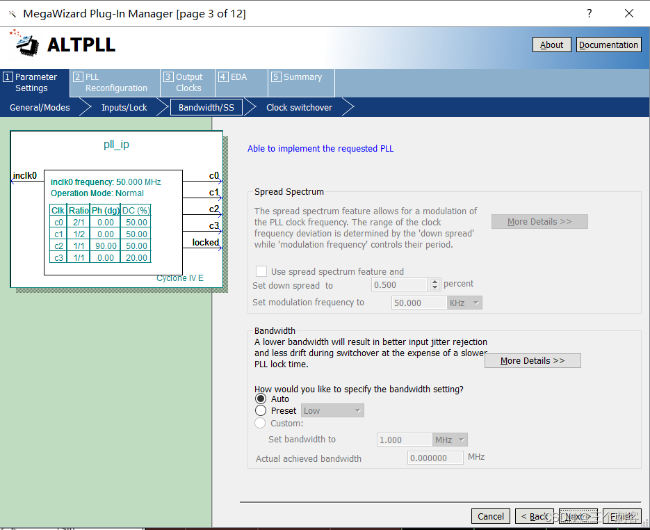 IP核之PLL_pll ip核-CSDN博客